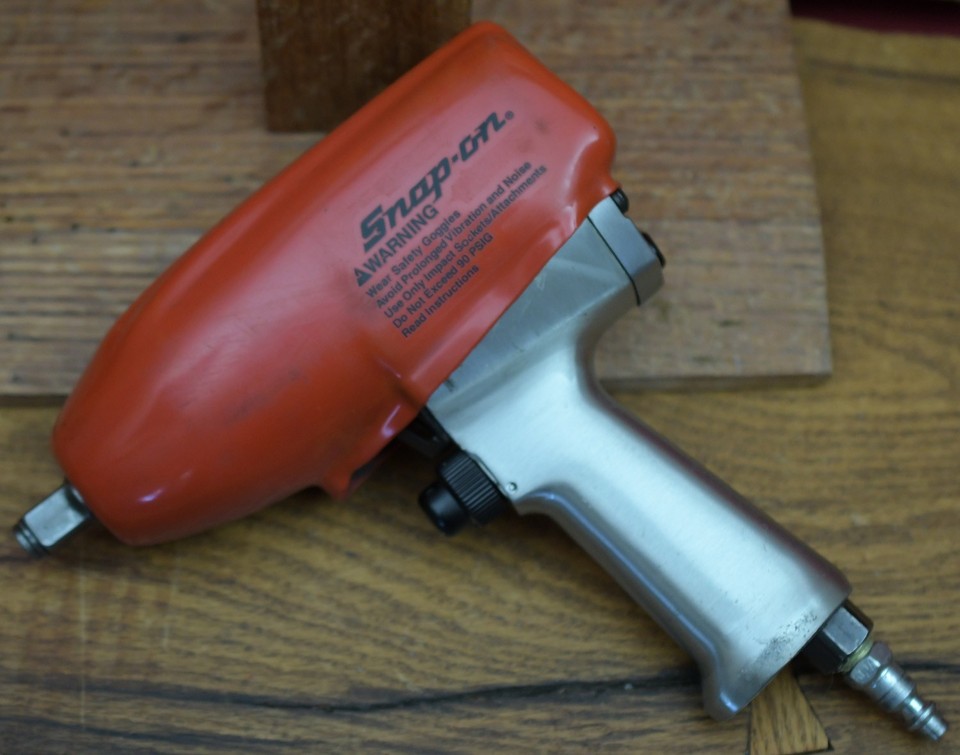 Snap-on 1/2" Drive Impact Set PB2A Case IM51A Air Gun 11-Piece SAE ...