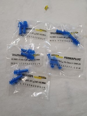 PERMAPLUG REPLACEMENT EAR PLUGS FOR READYMAX PLUGS SAFETY & ZIP-OUTS ...