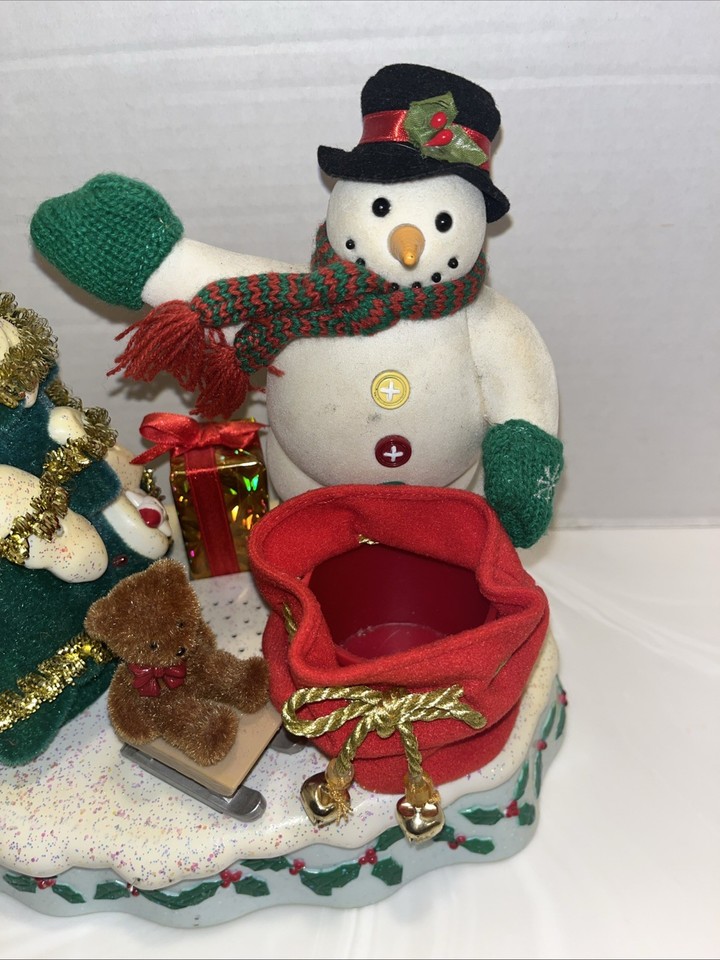 Vtg Avon Wonderful Countdown to Christmas Snowman Advent Calendar Tree ...