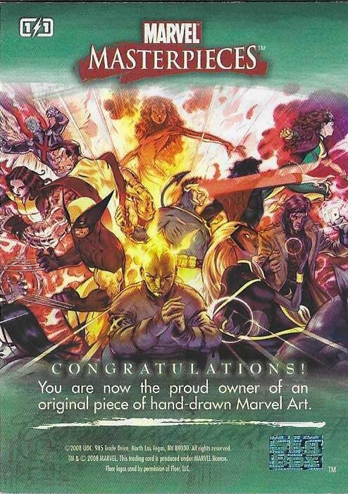 2008 Marvel Masterpieces III Sketch - Jeff Victor | eBay