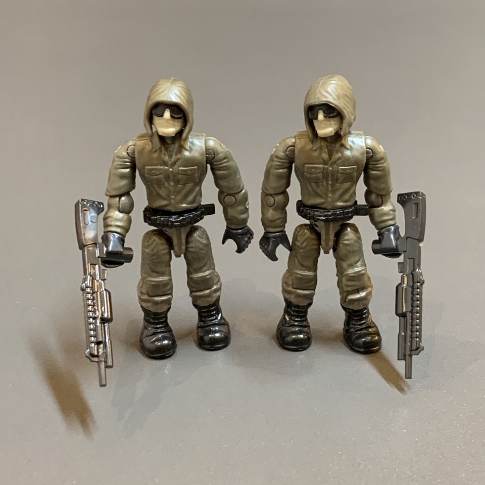 Lot 5 Custom Mega Bloks Consturx Call Of Duty Soldier Trooper Figures ...