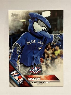 2016 topps opening day mascots #M25 ace toronto blue jays | eBay