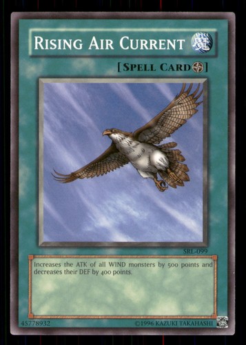Yugioh Rising Air Current #SRL-099 Spell Ruler LP | eBay