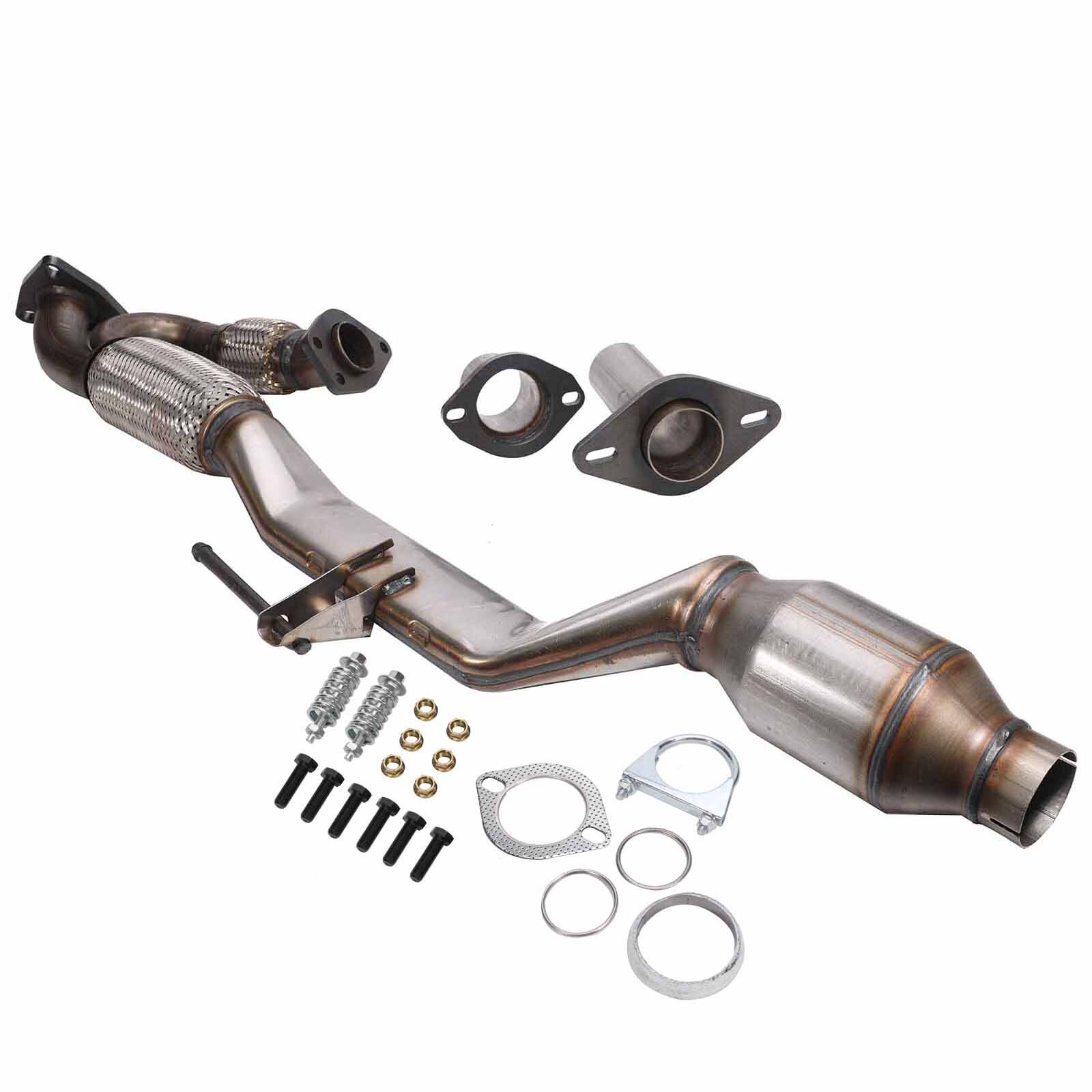 Exhaust Outlet Flex Y Pipe Catalytic Converter For Nissan Pathfinder ...