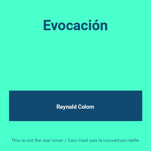 Evocacion, Raynald Colom | eBay