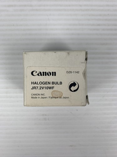 Genuine CANON Halogen Bulb JR7.2V10WF - FREE TRACKED POST $99.95 RRP ...