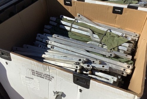 US Army Heavy Duty Folding Cot, NSN 7105-00-935-0422 / GOVERNMENT ...