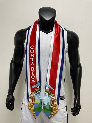Graduation Sash / Stole - COSTA RICA Flag | eBay