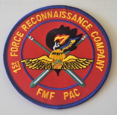 USMC 1st Force Reconnaissance Company FMF PAC Patch | eBay