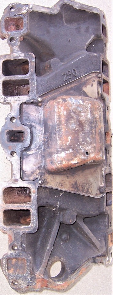 GM Chevrolet 1976-1982 SBC 4 Barrel Quadrajet Intake Manifold #346250 ...