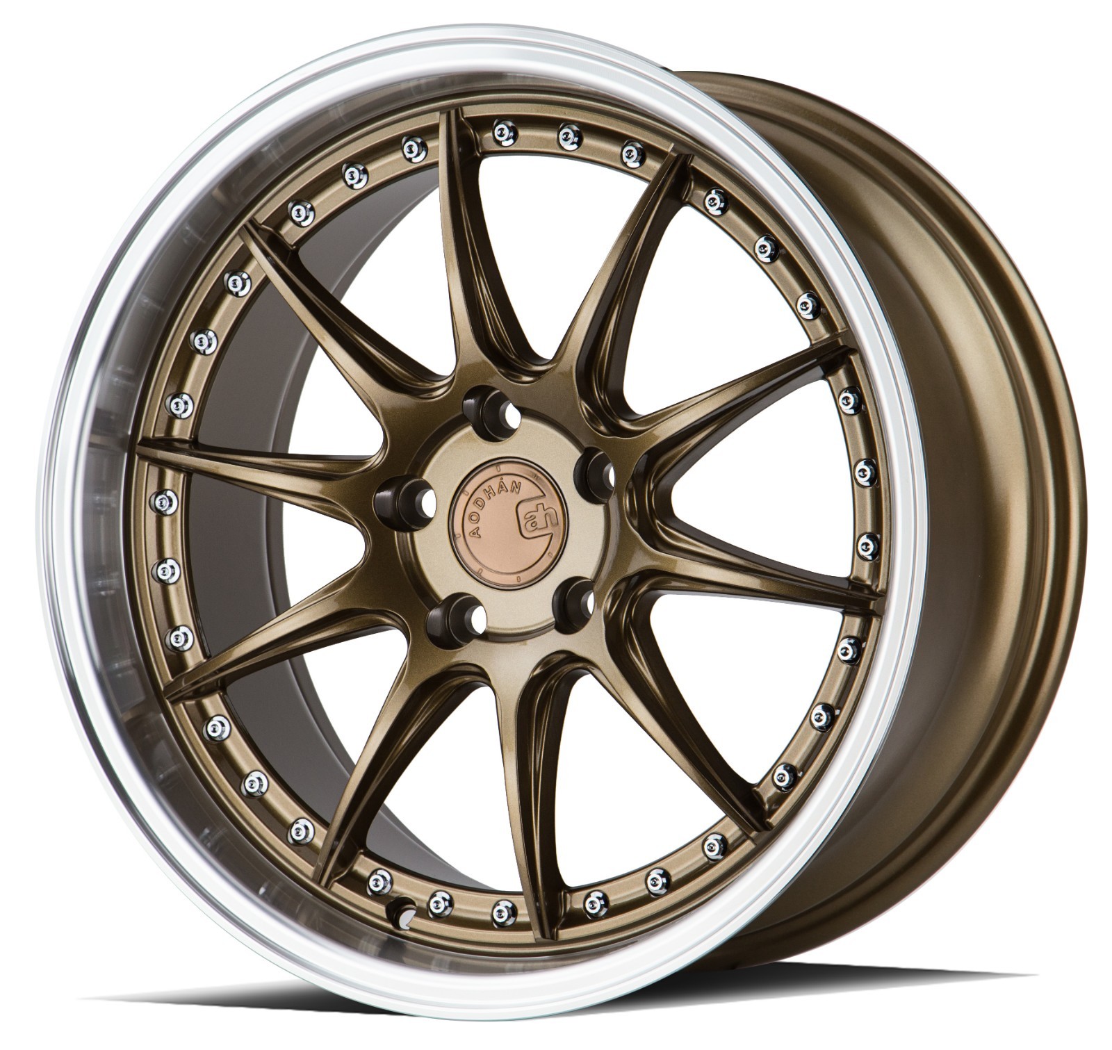 Aodhan DS07 18x9.5 +22 5x114.3 Bronze Accord TSX RSX Civic Mazda3 ...