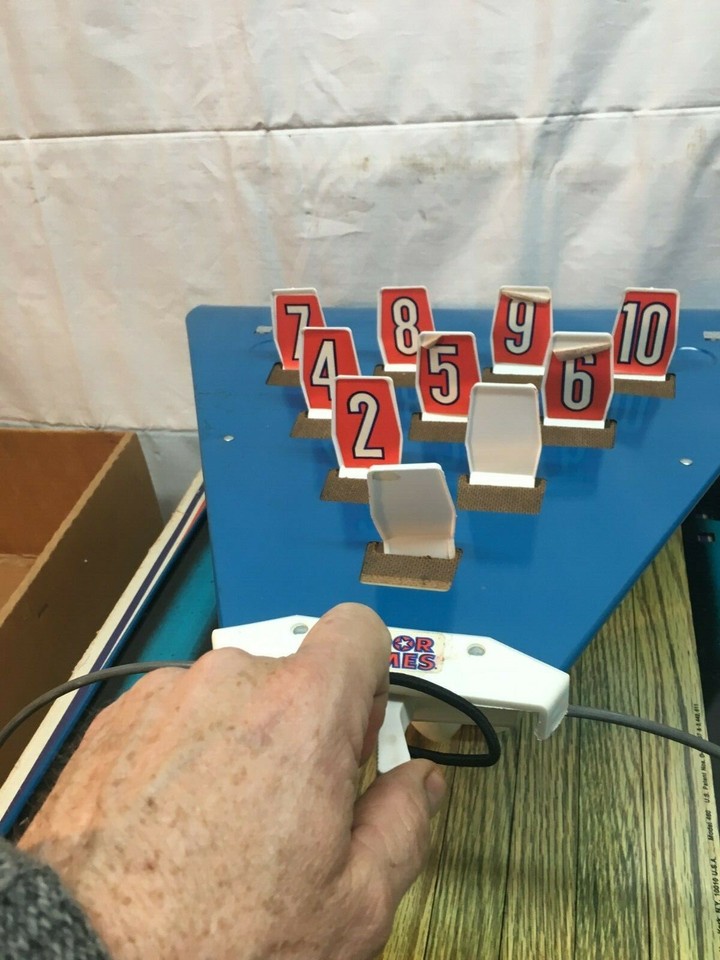 SALE》Vintage 1966 Tudor Games Bowl Bowling Set》Dual Action Pin Rest | eBay