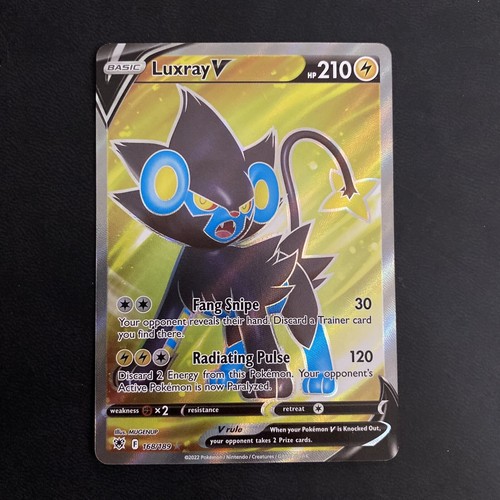 Pokémon TCG Luxray V Astral Radiance 168/189 Holo Full Art Ultra Rare ...