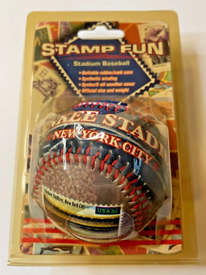 New York Yankee Stadium Graphic Baseball Stamp Fun USPS Offical Size ...