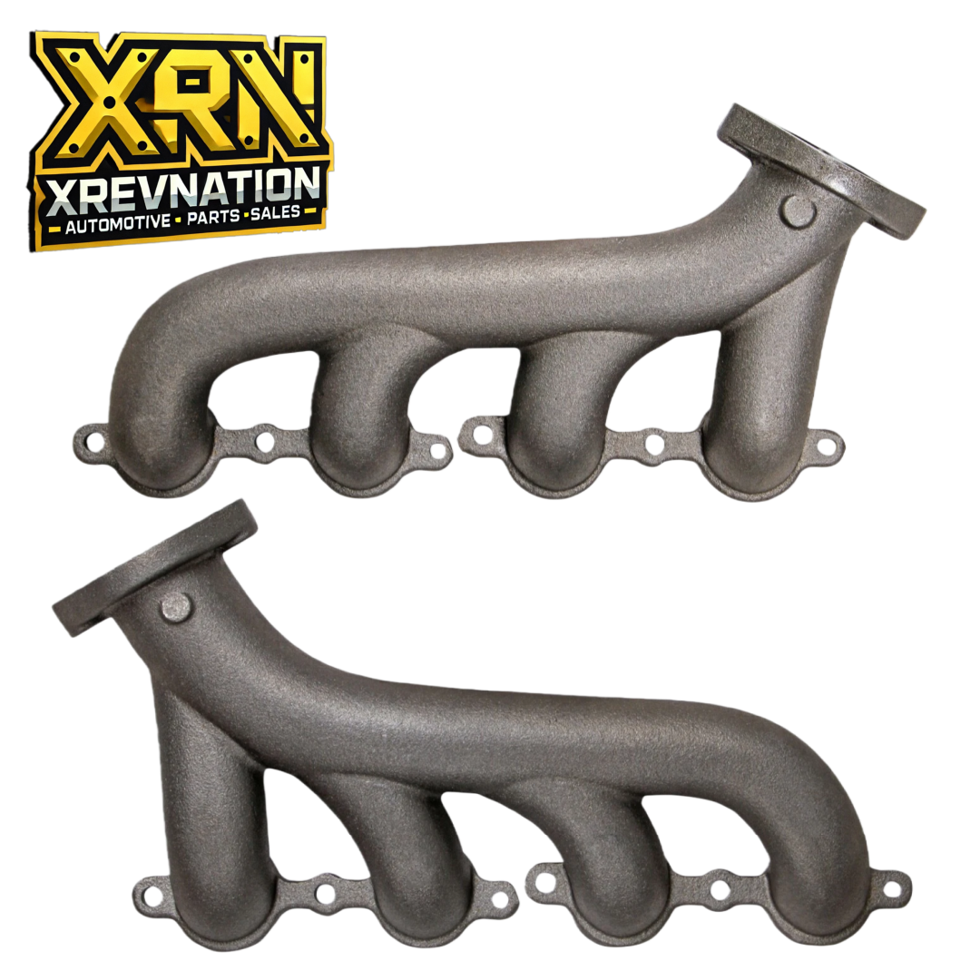 Cast Iron LS Swap Exhaust Manifolds For LS1 LS2 LS3 4.8 5.3 6.0 6.2 ...