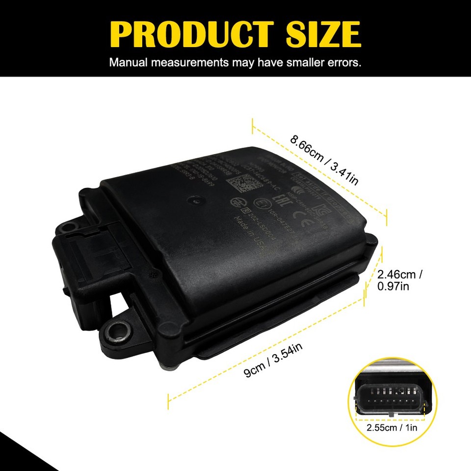 2x Rear Blind Spot Radar Module For 20-21 Ford Explorer F-250/350 LC3T ...