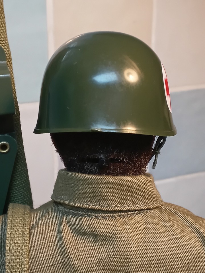 Original Vintage 1978 Blue Pants Action Man "Army Medic" Eagle Eyes ...