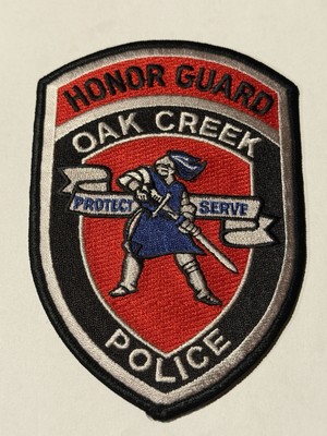 Oak Creek Police Honor Guard Patch - Wisconsin | eBay