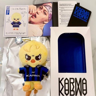 Stray Kids KARMA SKZOO VER Pogari NFC Charm Box SKZOO Keyring Plush Set ...