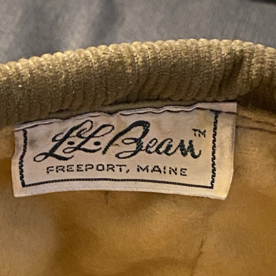 Vintage LL BEAN Insulated Camo Hunting Cap with Ear Flaps Size Small 21 ...