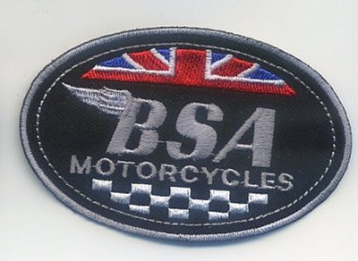 CAFÉ RACER ROCKERS TON-UP BOYS 59 BIKER LEATHER JACKET BACK PATCH: BSA ...