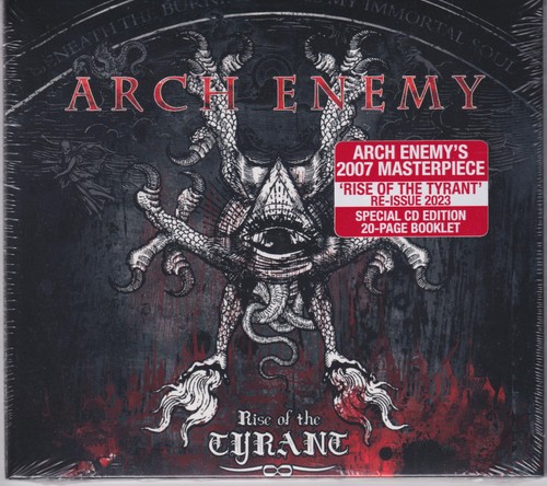 Arch Enemy 2007 CD - Rise Of The Tyrant (Ltd. Digisleeve 2023 Remaster ...