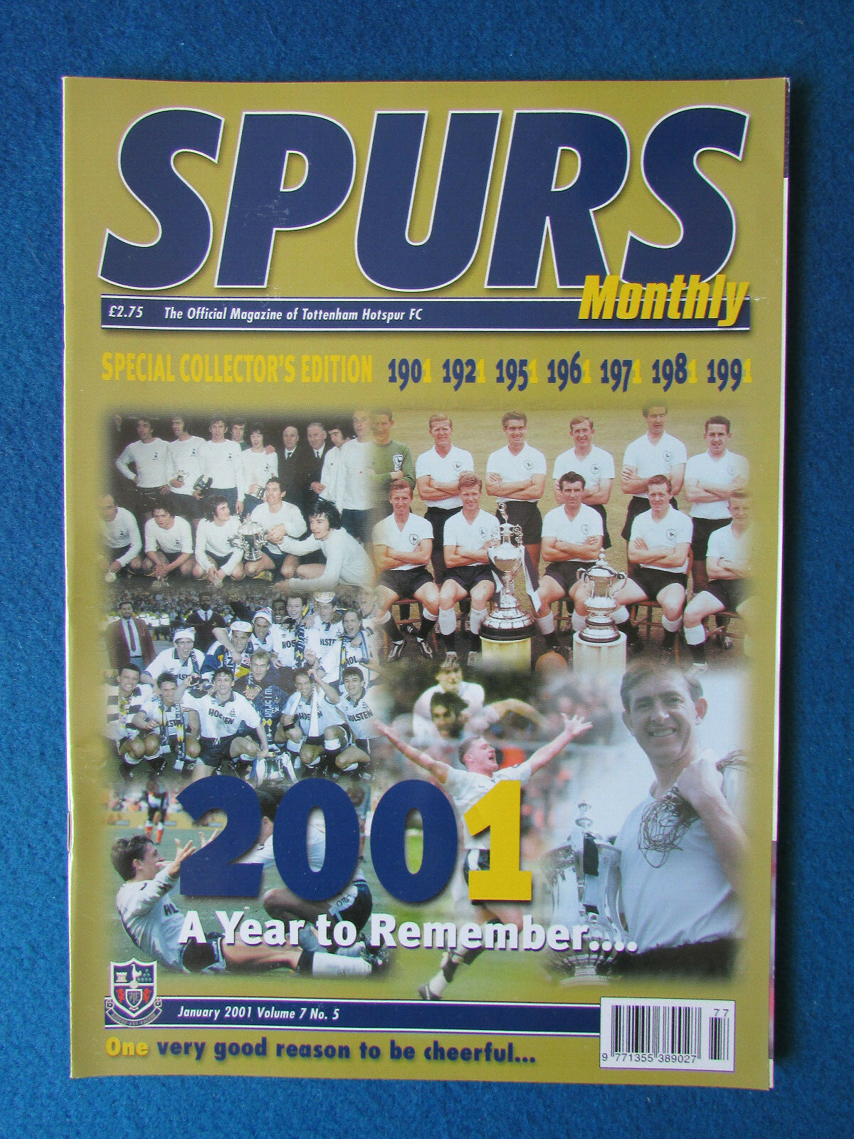 Spurs Monthly Magazine - January 2001 - Vol 7 - No 5 - Year Ends in One ...