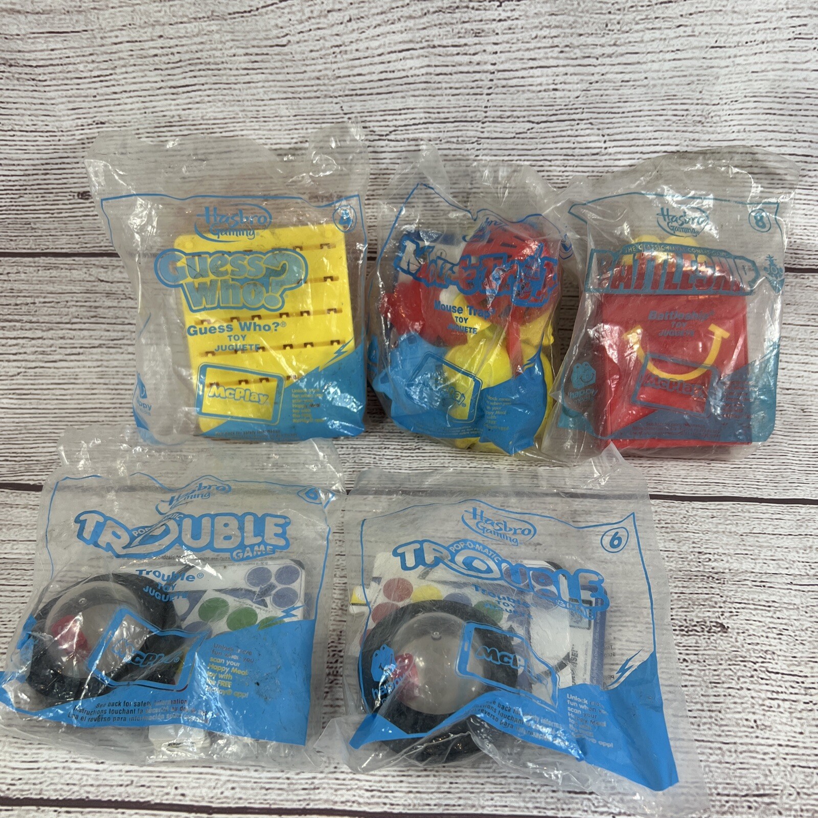 McDonald’s Happy Meal Toys 2018 Hasbro Gaming Collection, Brand New | eBay