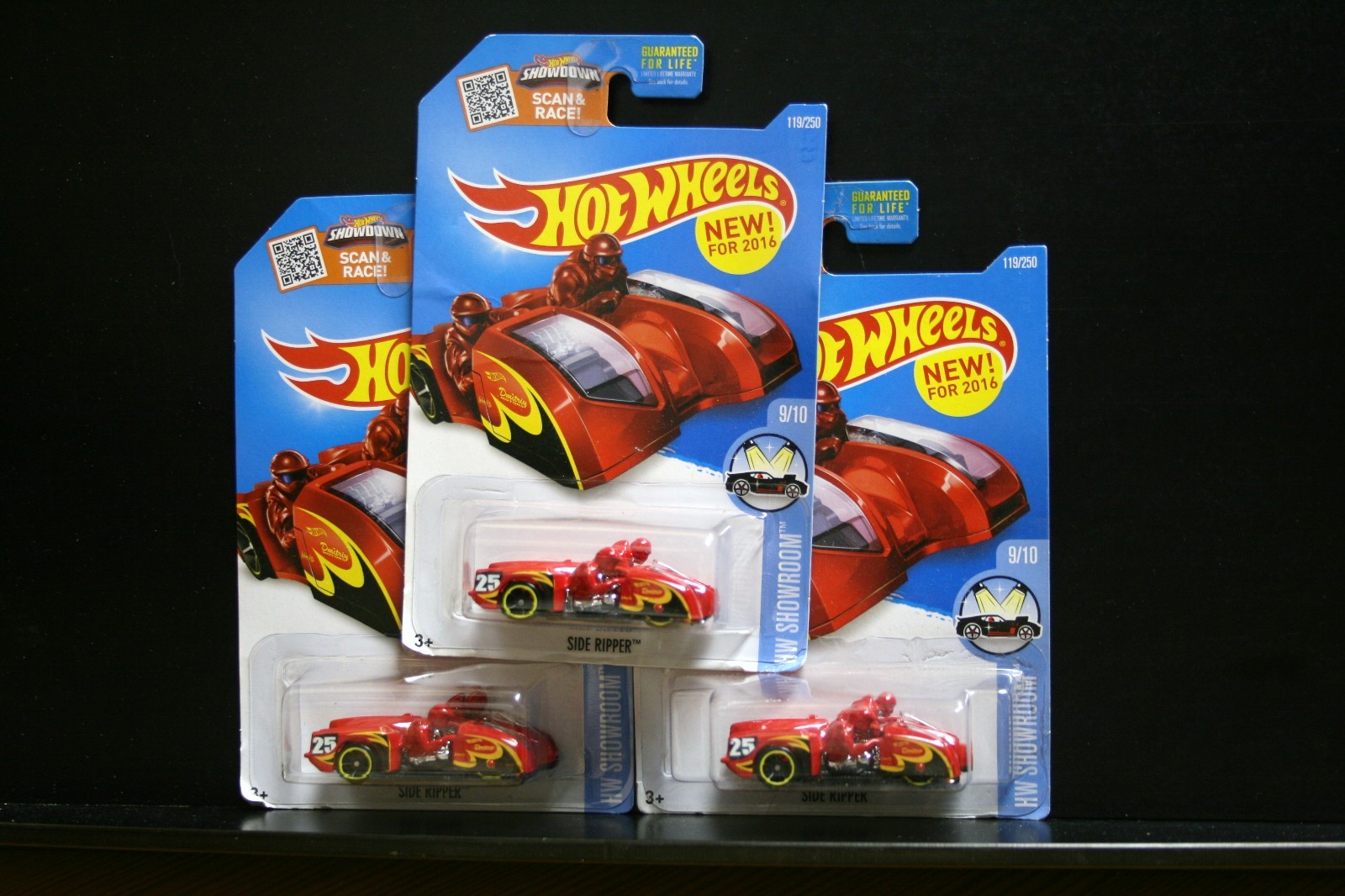 3 HOT WHEELS SIDE RIPPER HW SHOWROOM MOTORCYCLE | eBay