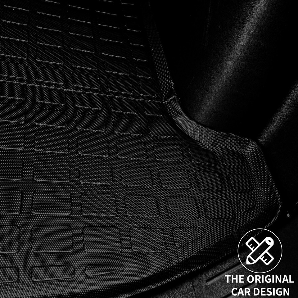 Floor Mats Cargo Liner Trunk Mat with Backrest Mats For 2024 2025 Chevy ...