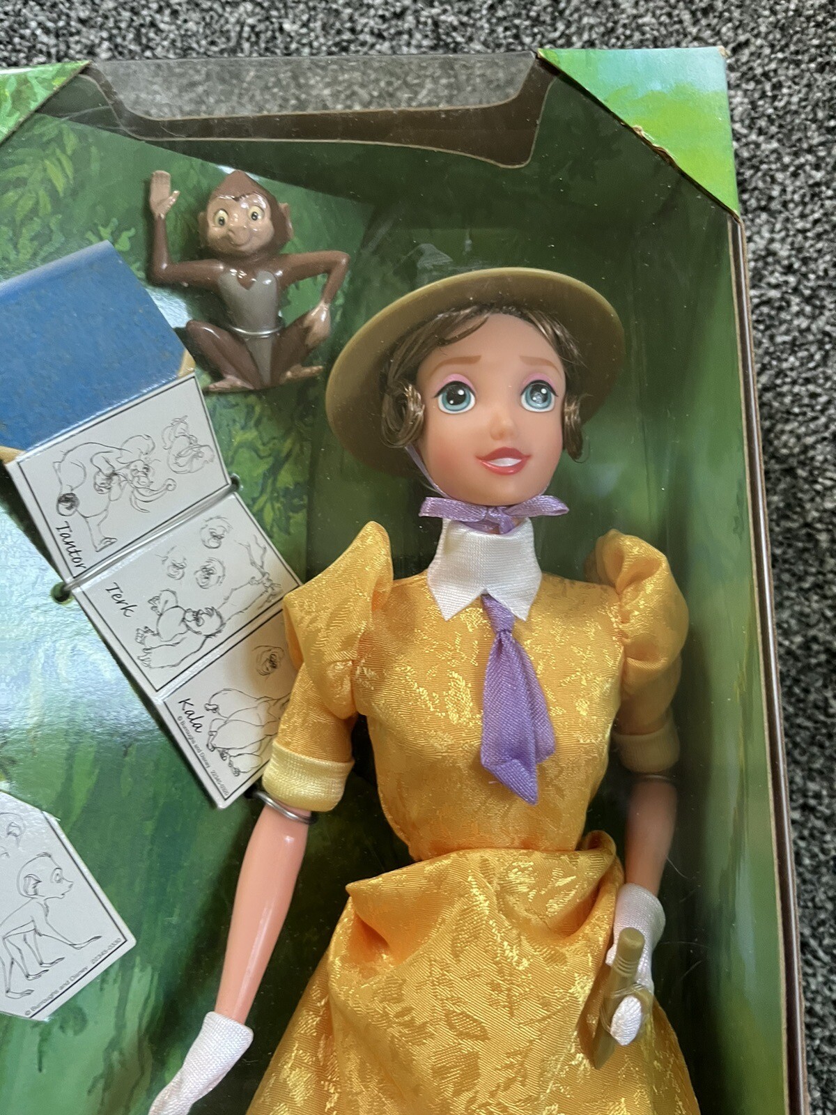 Disney Mattel 22345 Tarzan Jane Original Doll Barbie Size 1999 Vtg HTF ...