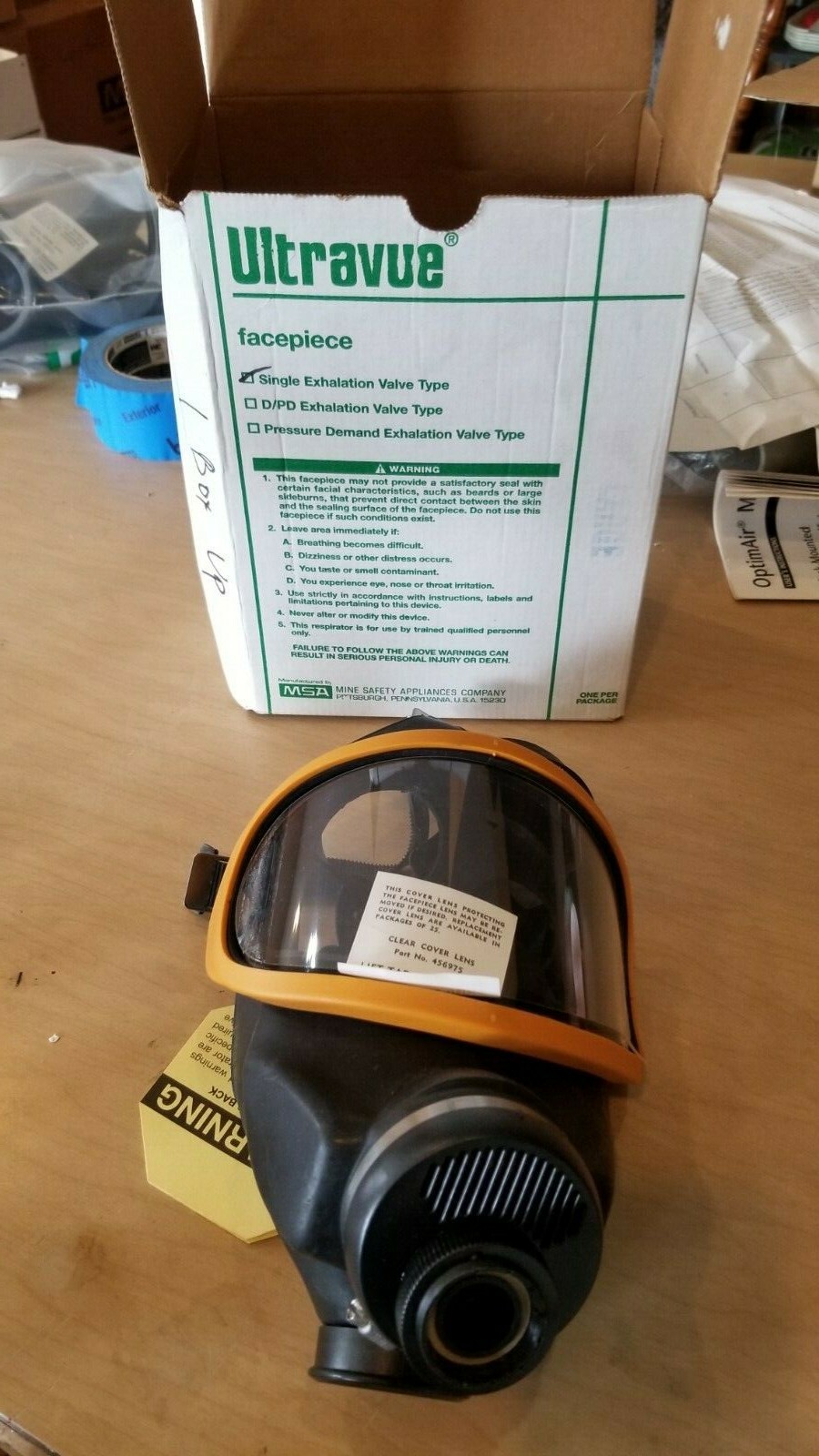 MSA UltraTwin full face and Ultravue respirators | eBay