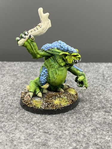 Painted cave troll Reaper Bones dungeons and dragons D&D RPG pathfinder ...