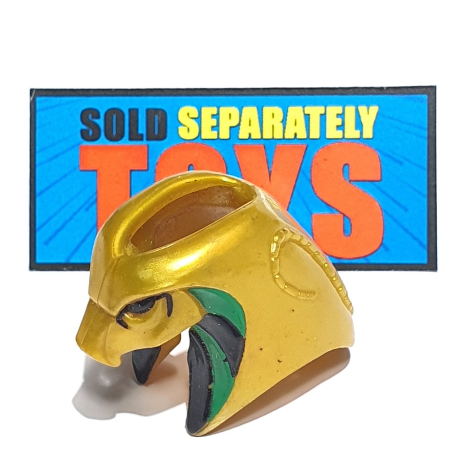 Mummies Alive Wizard Rath HELMET COBRA ARMOR green gold Kenner ...