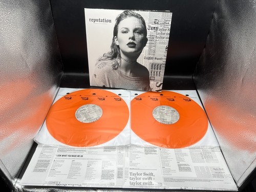 Taylor Swift Reputation Orange FYE Exclusive Vinyl Limited Edition 2LP ...