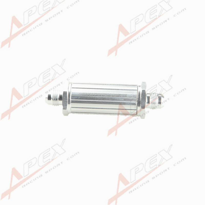 6AN AN-6 AN6 Billet Aluminum 30 Micron Magnetic Fuel Filter Fitting ...