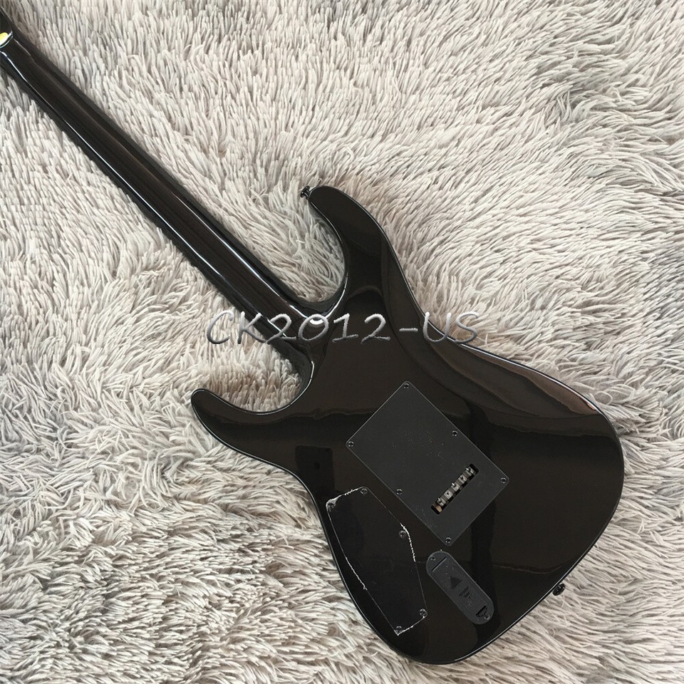 KH-202 LTD Kirk Hammett Electric Guitar Solid Body Black FR Skull-and ...