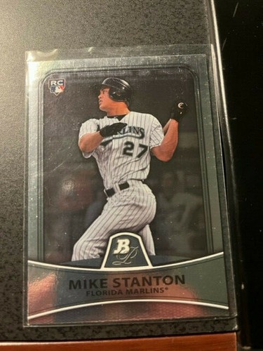 GIANCARLO (MIKE) STANTON PLATINUM ROOKIE CARD | eBay