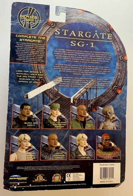 Stargate Sg1 Replicator Carter Action Figure Diamond Select Toys MGM ...