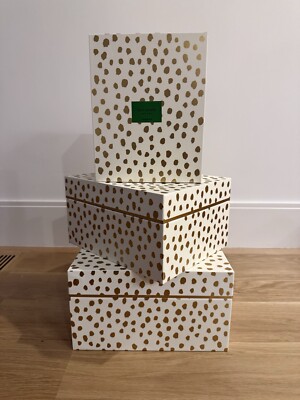 Rare Kate Spade Nesting Boxes - Brand New - Sizes S, M, L | eBay