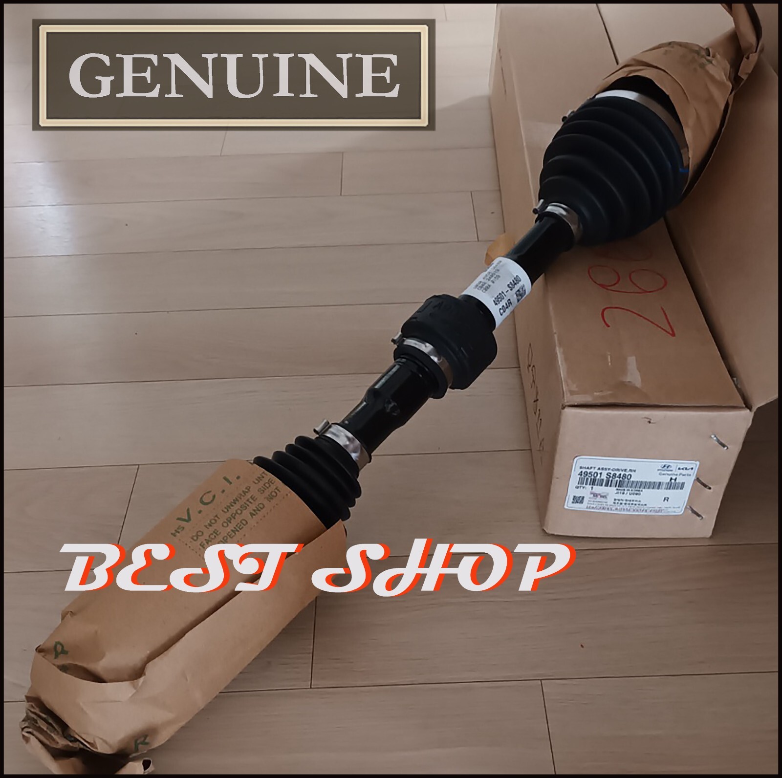49501S8480 Genuine SHAFT ASSY-DRIVE,RH For Hyundai Palisade /Fedex | eBay