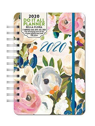 2020 Bella Flora Do It All Planner - Calendar By Orange Circle Studio ...