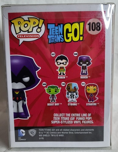 Funko Pop! Vinyl: Teen Titans Go! - Raven (Orange) - Toys R Us ...