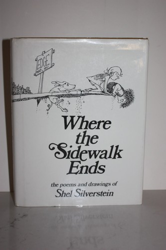 Where the Sidewalk Ends by Shel Silverstein Early Edition Hardcover HC ...