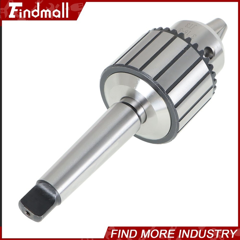 Heavy Duty Drill Press Chuck 3/4" JT3 Taper With Chuck Key 3MT Shank | eBay