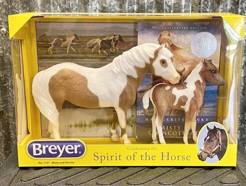 Breyer Misty and Stormy Model Horse and Book 3 Pc Set Spirit of the ...
