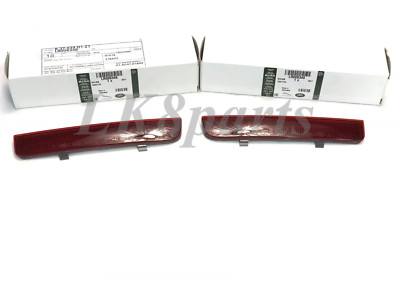 Land Rover Range Rover L322 03-12 Rear Bumper Reflectors - Set Genuine ...