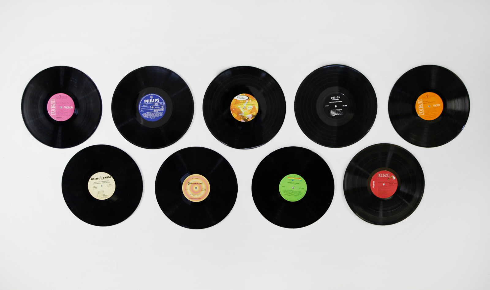 Lot of 10 12" Real Vinyl Records for Decor | eBay