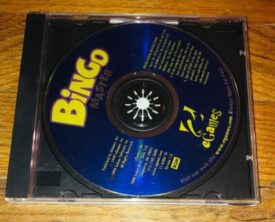 Bingo Master eGames PC Rom Vintage Video Game | eBay