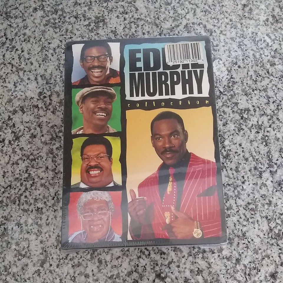 New Eddie Murphy DVD Collection (DVD, 2000, 4-Disc Set, Boxed Set) Life ...